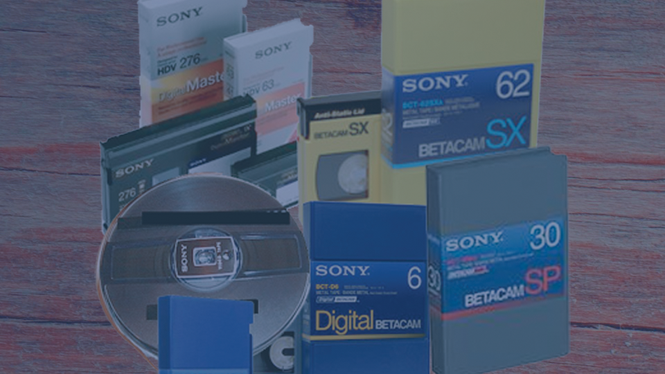 Broadcast Video Tape transfer – Reel-Transfers