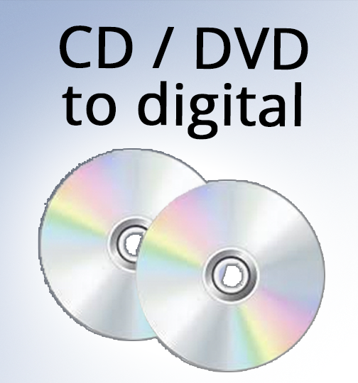 Disc to MP4 Digital file | CD & DVD | Reel-Transfers